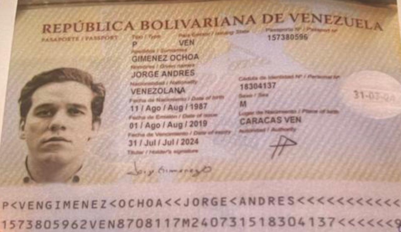 HUYÓ DE VENEZUELA A ESPAÑA Presidente de la FVF Jorge Giménez ...